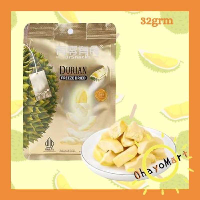 Jual Tyl Ursnacks Freeze Dried Durian / Snack Buah Kering Rasa Durian ...