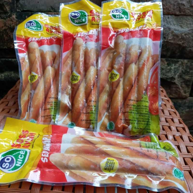 Jual So Nice Sosis Ayam 75 Gr Di Seller Leony Frozen Food - Leony ...