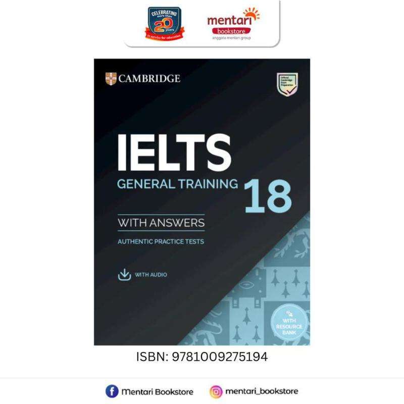 Promo Cambridge Ielts Academic / General Student Book With Answers ...