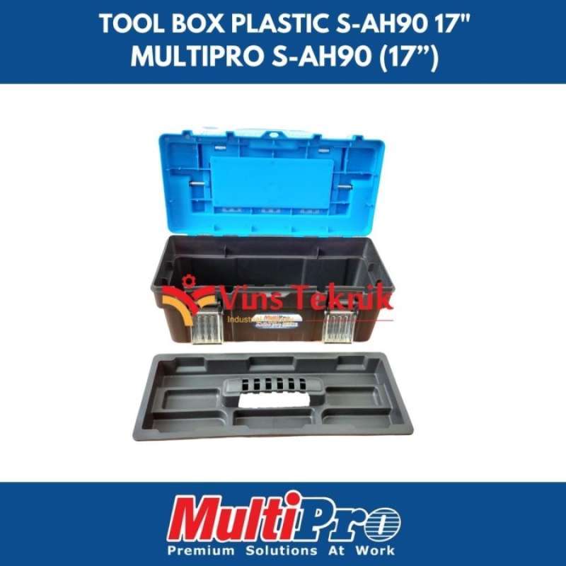 Promo Tool Box Plastik 17 Inch Alat Pertukangan Toolbox Plastic Heavy ...