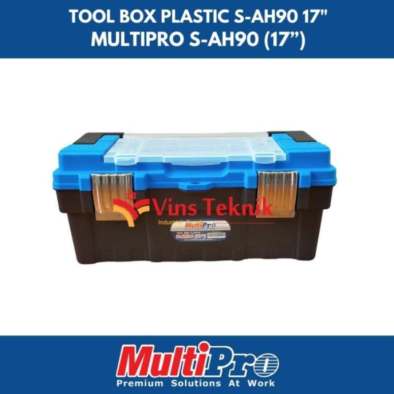 Promo Tool Box Plastik 17 Inch Alat Pertukangan Toolbox Plastic Heavy ...