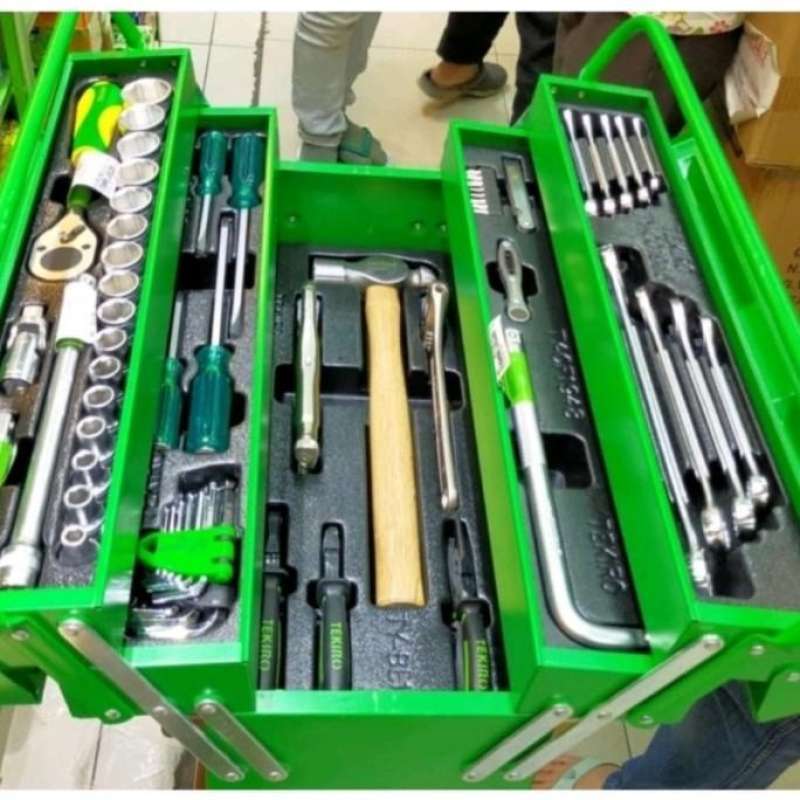 Promo Toolbox Set 72 Pcs Tool Box Set 72 Pc St-tb1944 Diskon 23% Di ...