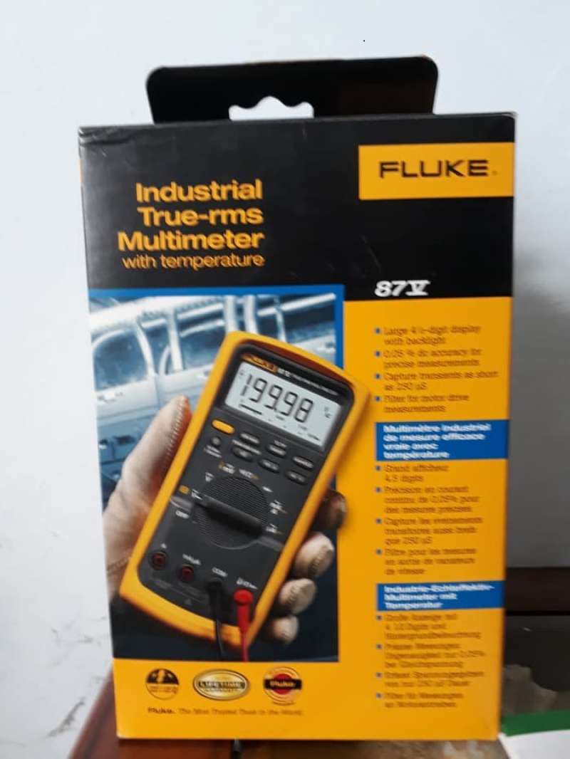 Promo Fluke 87v Industrial Multimeters Diskon 23% Di Seller Bakalagi Store - Cengkareng Barat ...