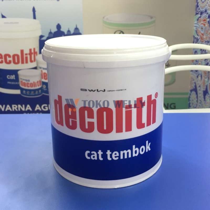 Promo Warna Agung Decolith / Cat Tembok / Warna White / Galon (5kg ...