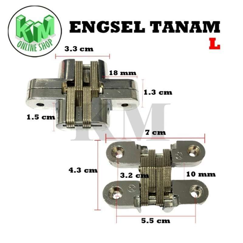 Promo Engsel Tanam Engsel Deer Ukuran L 100 Pcs Diskon 23% Di Seller ...