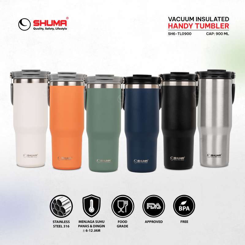 Promo Shuma Handy Vacuum Tumbler 900ml Diskon 15% Di Seller Shuma ...