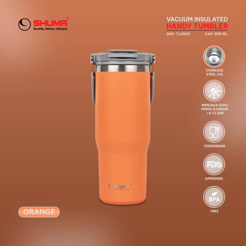 Promo Shuma Handy Vacuum Tumbler 900ml Diskon 15% Di Seller Shuma ...