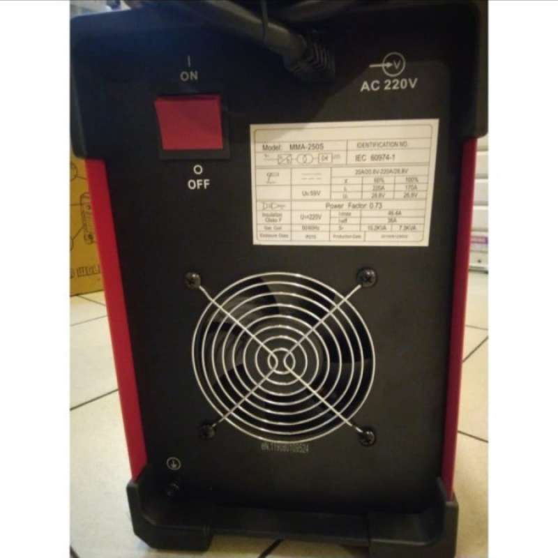Jual Mesin Las 250a Redbo Mma 250 S 250s Trafo Inverter 250 A 1 Phase Di Seller Bakalagi Store ...