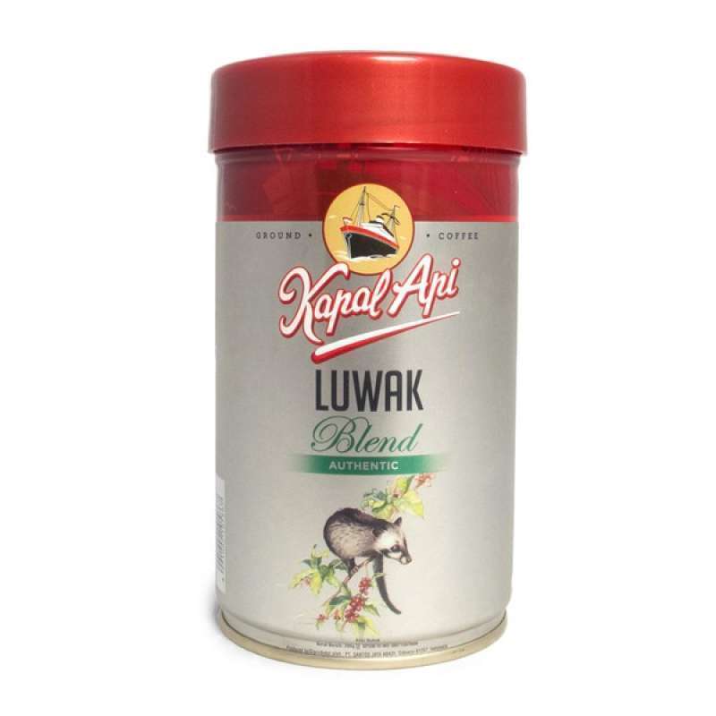 Jual Kapal Api Luwak Blend Coffee 200g - Kapalapi Kopi Luwak Kemasan ...
