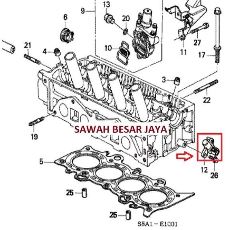 Promo Sensor Tdc Top Dead Center Camshaft Noken As Es Century Vti Vtis ...
