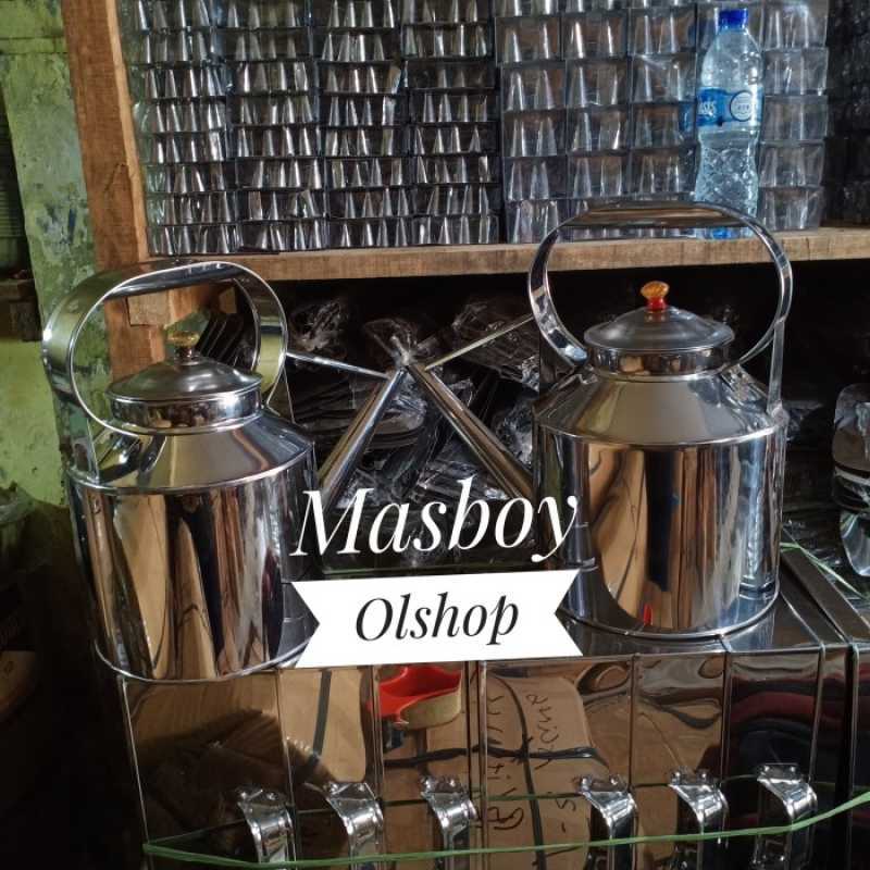 Promo Teko Angkringan Stainless 4 Liter Ceret Angkringan Teko Thai Tea 22 Cm Diskon Diskon 25% ...