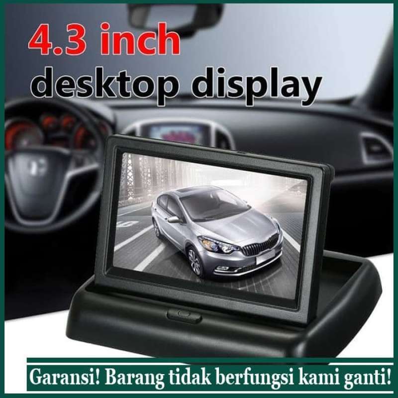 Promo Monitor Lcd Mobil Dashboard Lipat 4.3 Inch Diskon 50% Di Seller ...