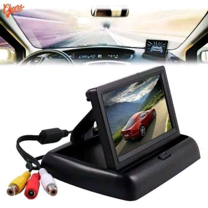 Promo Monitor Lcd Mobil Dashboard Lipat 4.3 Inch Diskon 50% Di Seller ...