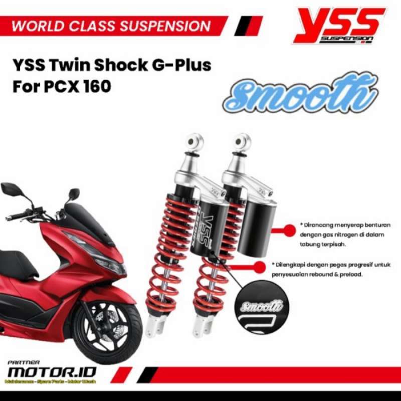 Promo Shockbreaker Honda New Pcx160 Pcx 160 Yss Twin Shock G Plus ...
