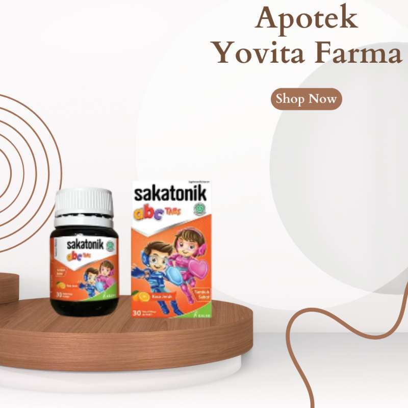 Jual Sakatonik Abc Hisap Jeruk 30 Tablet Di Seller Yovita Farma ...