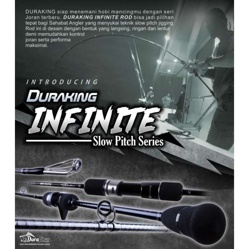 Jual Duraking Slow Jigging Infinite Isps 6'3 Line Pe 3 Max Jig 250 Gr ...