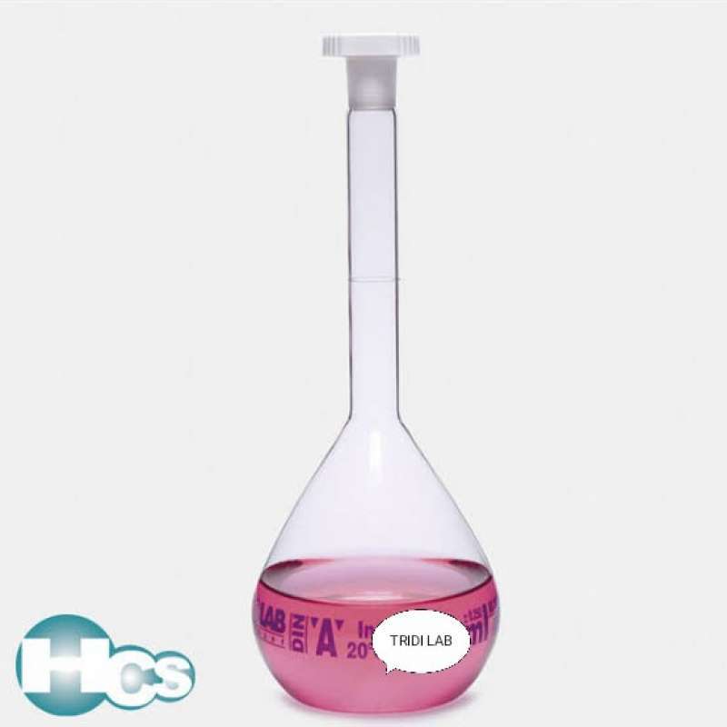 Promo Volumetric Flask Class A 10 Ml Blue Scale - Labu Ukur 10ml Labu ...