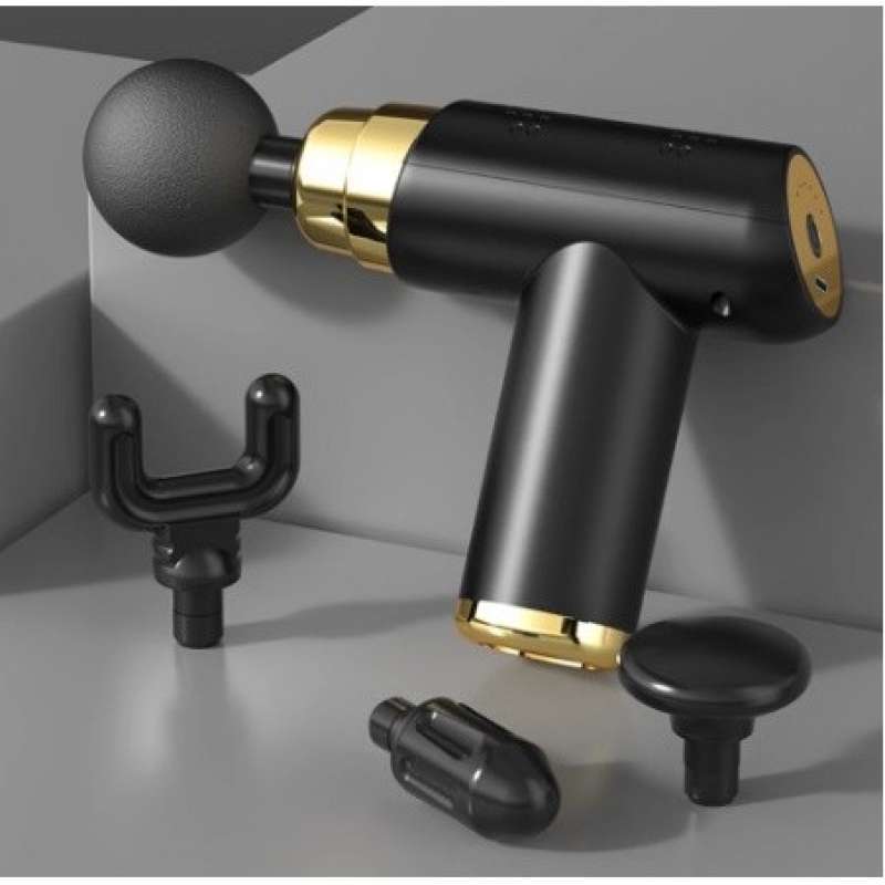 Promo Massage Gun Deep Tissue Muscle Therapy Alat Pijat Getar Terapi ...