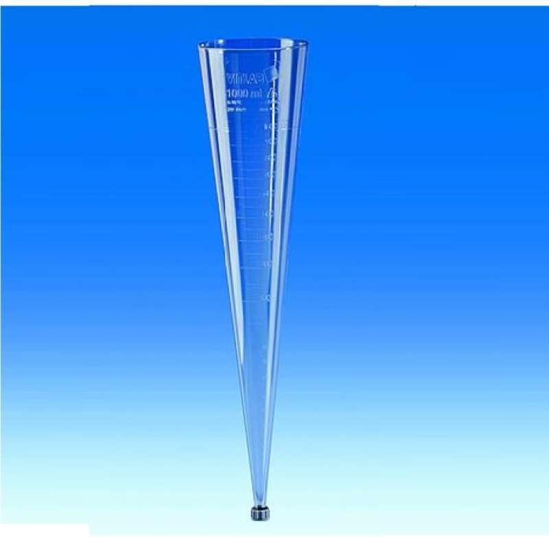 Promo Imhoff Sedimentation Cone 1000 Ml 1 Ltr Imhoff Plastik Vitlab ...