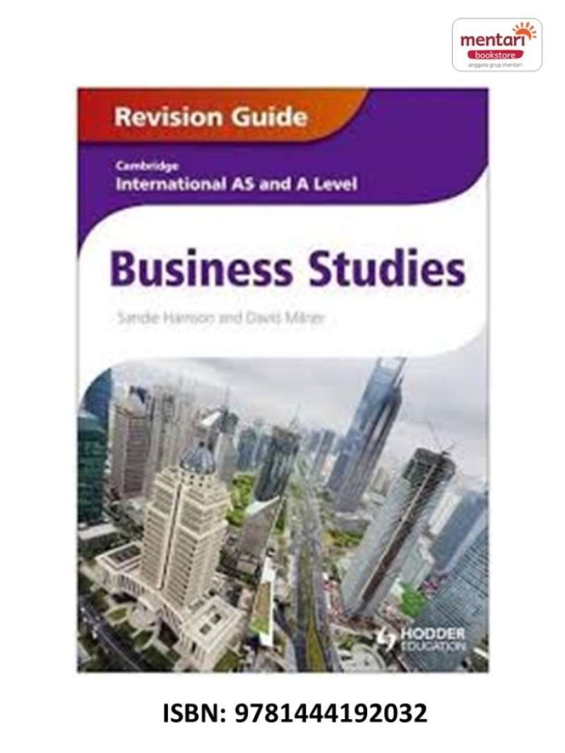 Promo Cambridge International As And A Level Business Studies Revision ...