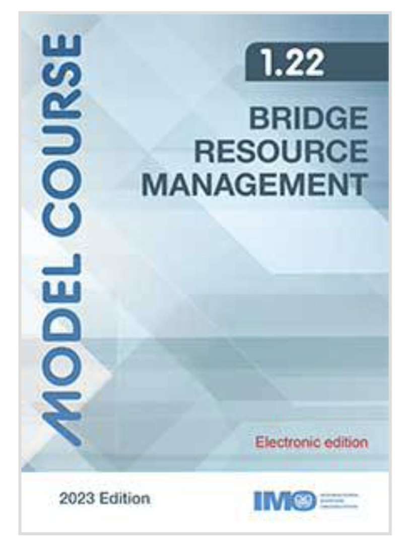 Promo Buku Imo Model Course 1.22 Bridge Resource Management 2023 Edition Diskon 23% Di Seller ...