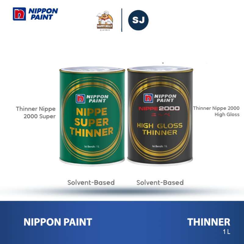 Jual Thinner Nippe 2000 High Gloss -1l- Pelarut Thinner Acrylic Nc / Nippon Thinner Nippe 2000 ...