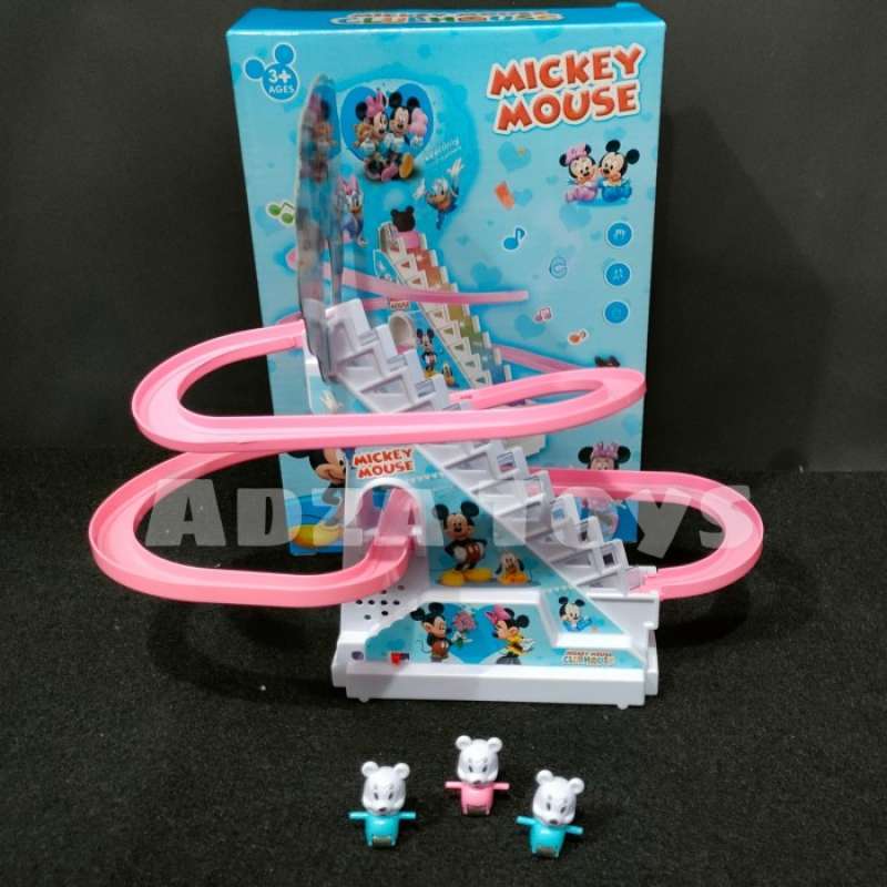 Promo Mainan Anak Track Karakter Mickey Mouse Hello Kitty Pinguin ...
