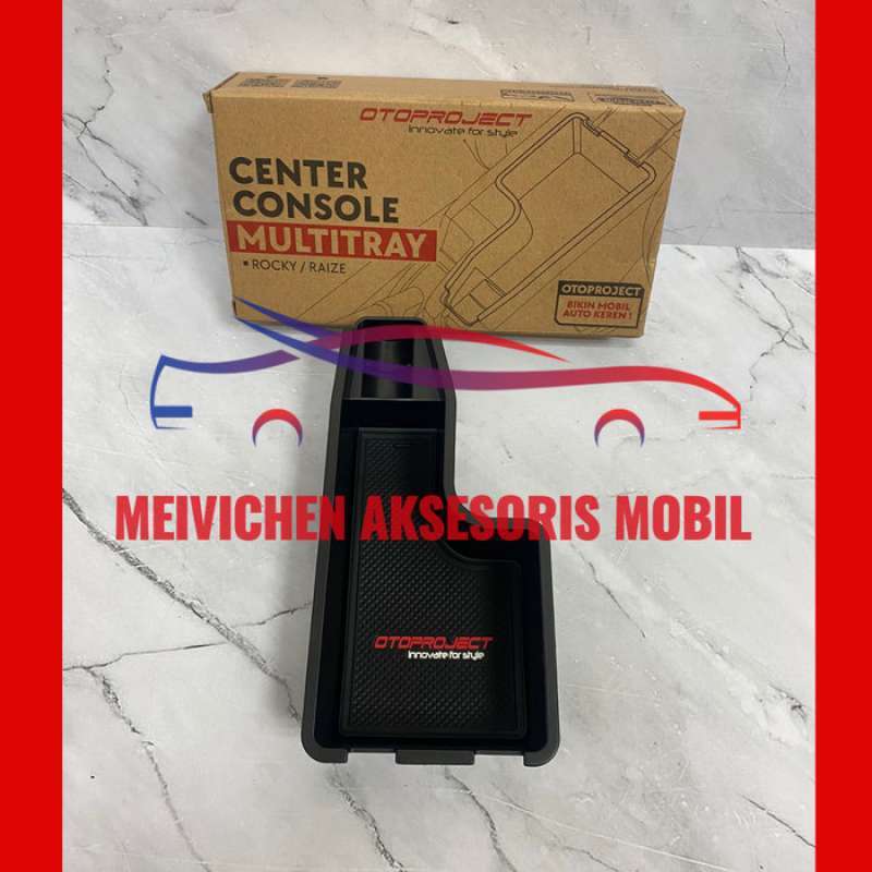 Promo Otoproject Console Box Multi Tray Mobil Rocky Raize 2018 Up Hitam ...