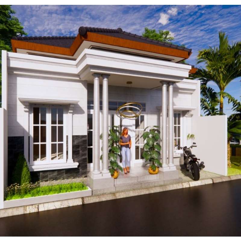 Jual Desain Rumah Hotel Video 3d Eksterior + Interior +denah + Rab ...