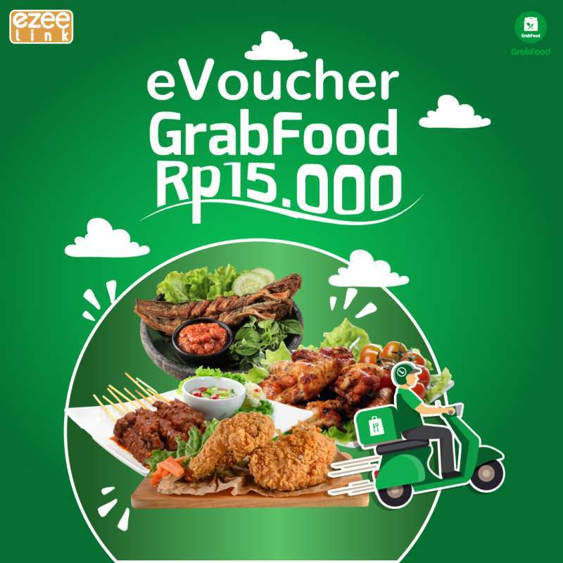Promo Ezeelink Grab Food E-voucher [rp15.000] Diskon 20% Di Seller ...
