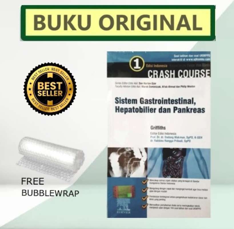 Promo Crash Course Sistem Gastrointestinal Hepatobilier - Griffiths ...