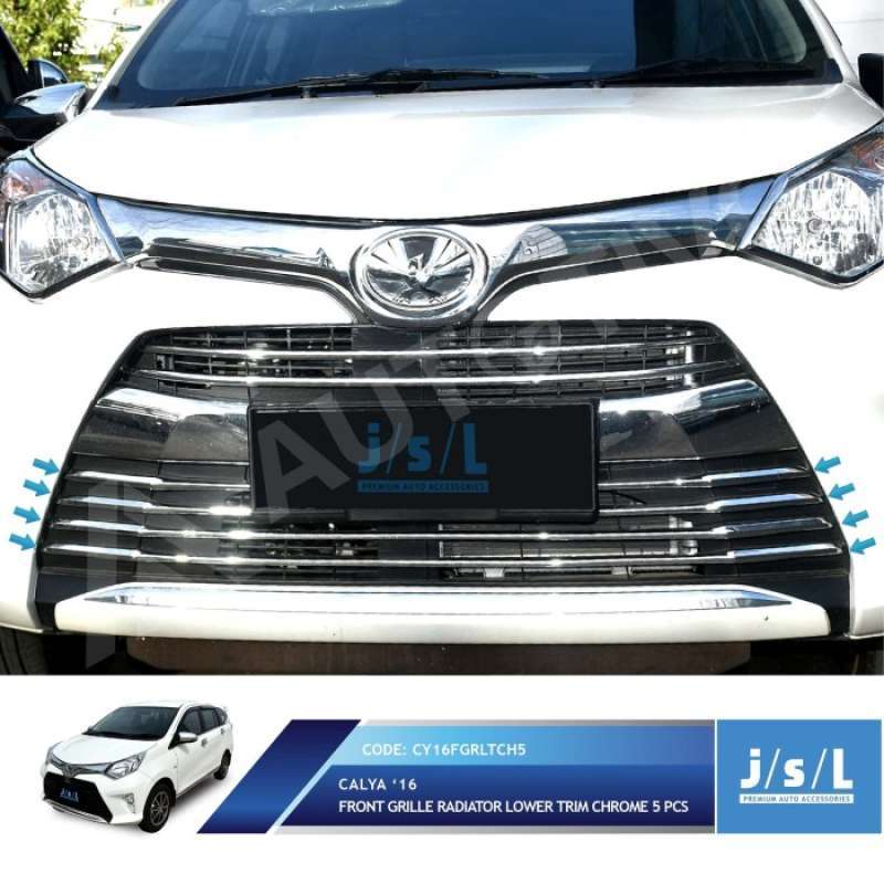 Promo Grill Radiator/front Grille Radiator Lower Trim Chrome Diskon 16% ...
