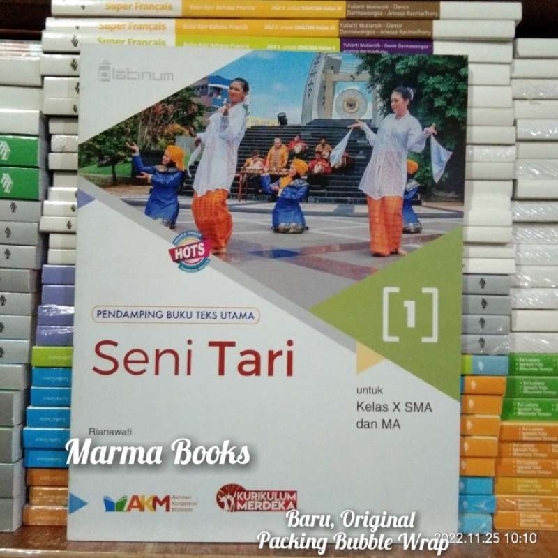 Promo Buku Seni Tari Kelas 10 Sma Kurikulum Merdeka Hots Akm Platinum Diskon 23% Di Seller ...