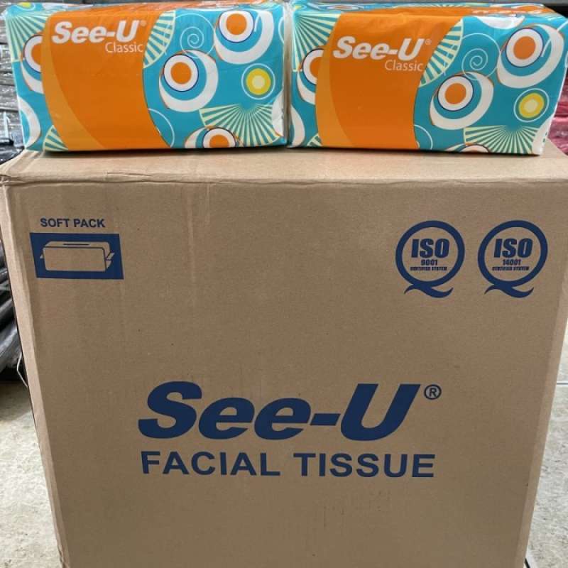 Promo Tissue See-u Facial Classic 250 Sheet / 1 Dus / Karton Isi 40 Pack Diskon 23% Di Seller ...
