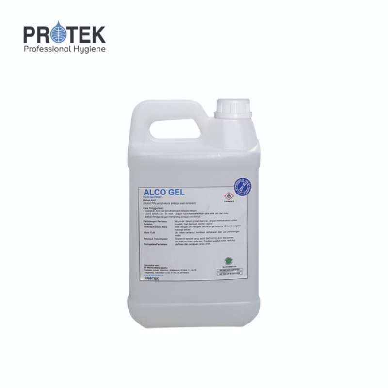 Promo Alcogel Antiseptic Anti Bacterial Gel 5liter Alcohol 70% Diskon ...