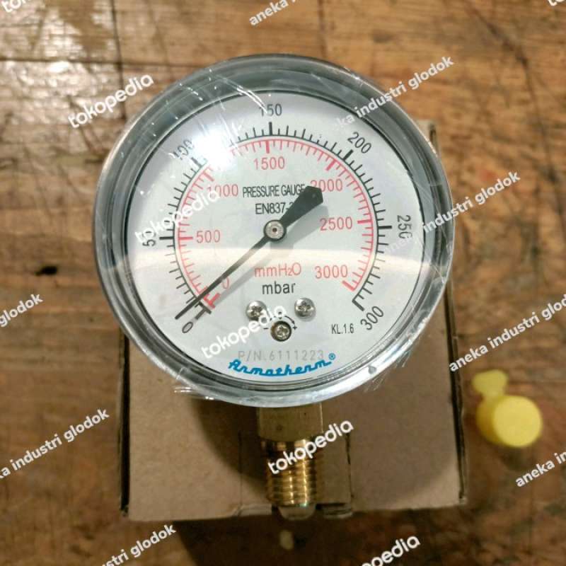 Promo Low Pressure Gauge 300mbar Armatherm Diskon 23% Di Seller ...