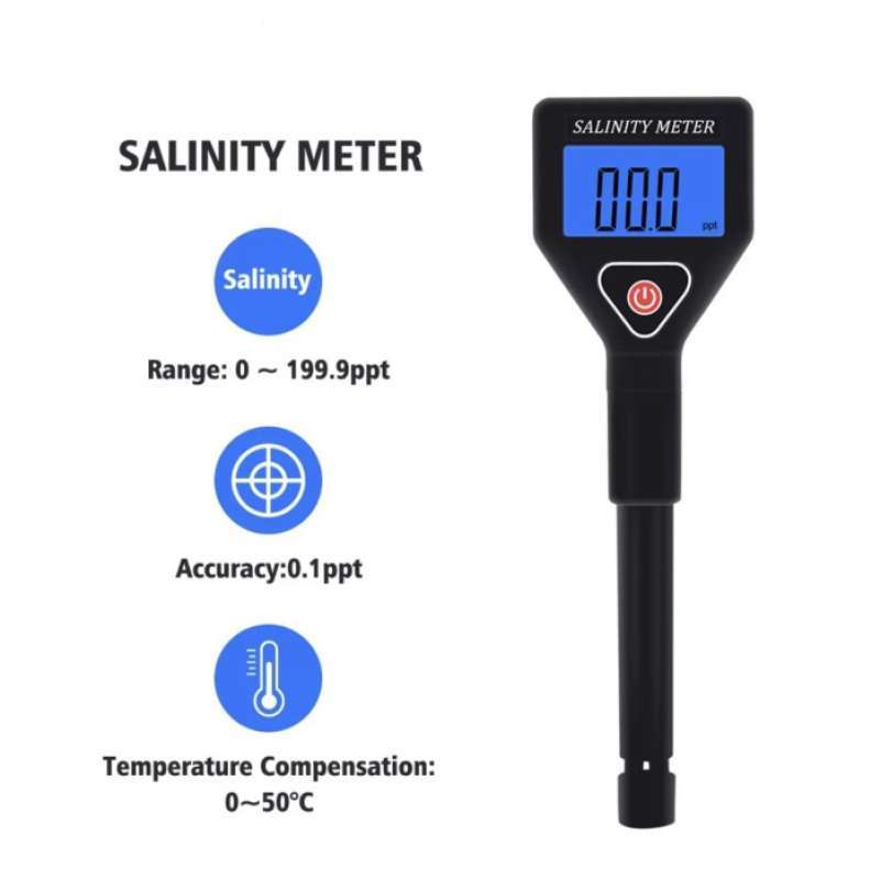 Promo Salinity Meter Sa 98305 Salinometer Halometer Salt Gauge Salty ...