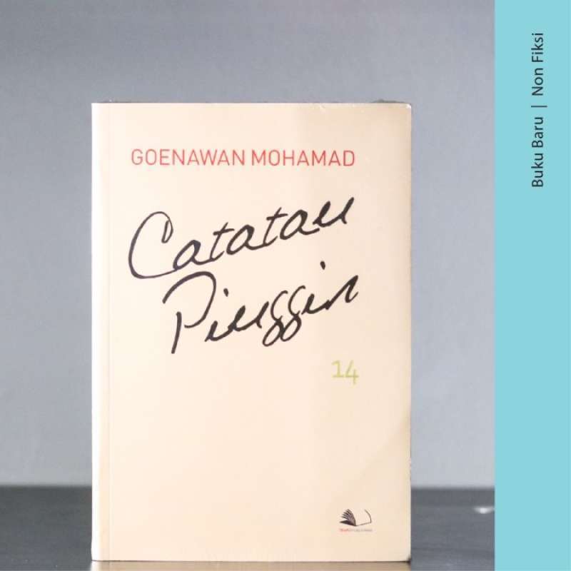 Promo Buku Catatan Pinggiran 14 - Goenawan Muhammad Diskon 23% Di ...