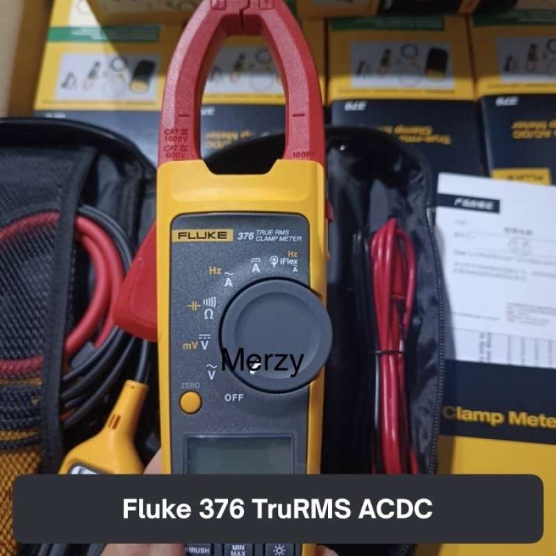 Promo Fluke 376 With Iflex (tang Ampere) Acdc Clamp Meter Diskon 23% Di ...