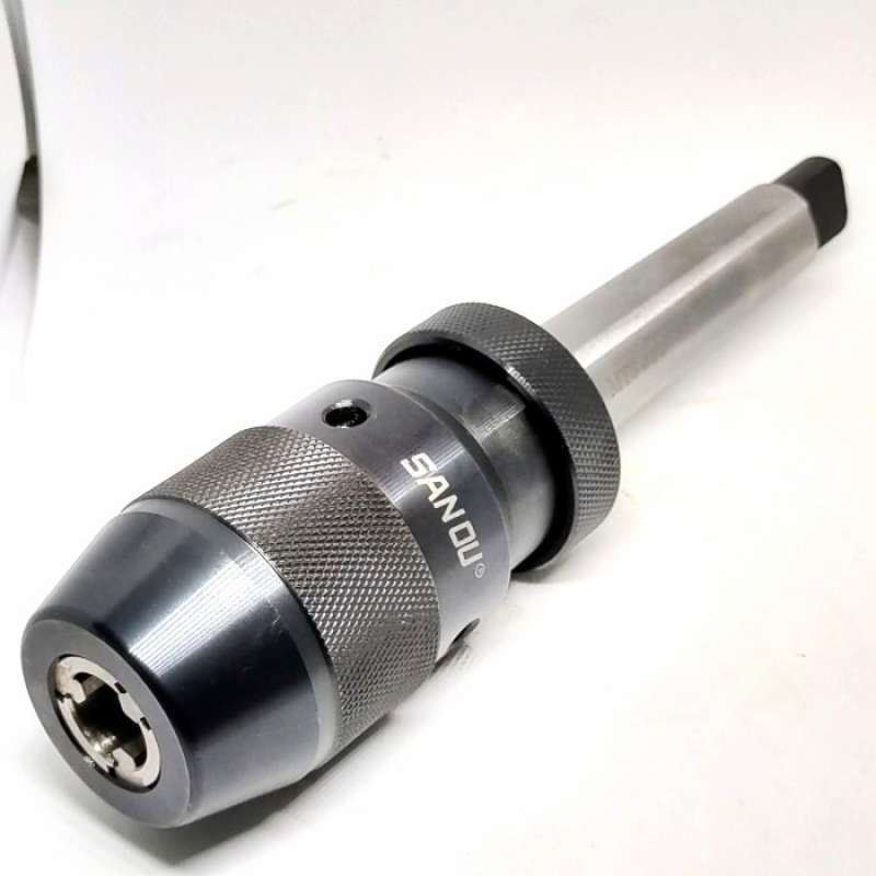 Promo Kepala Bor Keyless 1 - 16 Mm & Arbor Milling Mt 3 Taper Shank ...