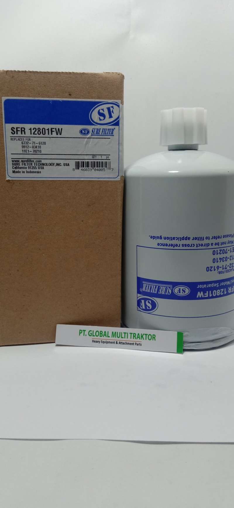 Promo Eng Fuel Filter Hyundai Excavator R210-7 11e1-70210 Merk Sure ...