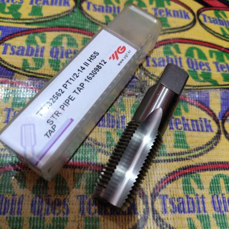 Promo Tap Pipa Pt 1/2x14 Tap Nepel Mesin 1/2-14pt Pipe Taps 1/2 In X 14 Pt Diskon 23% Di Seller ...