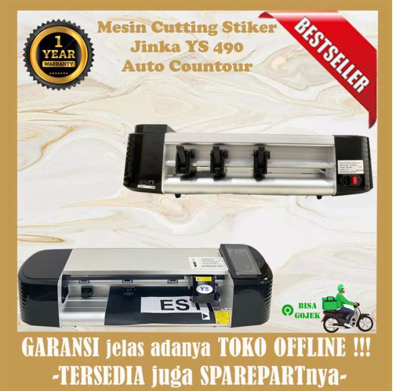 Promo Mesin Cutting Sticker Jinka Ys-380 ( Autocountur Cut ) A3 Diskon ...