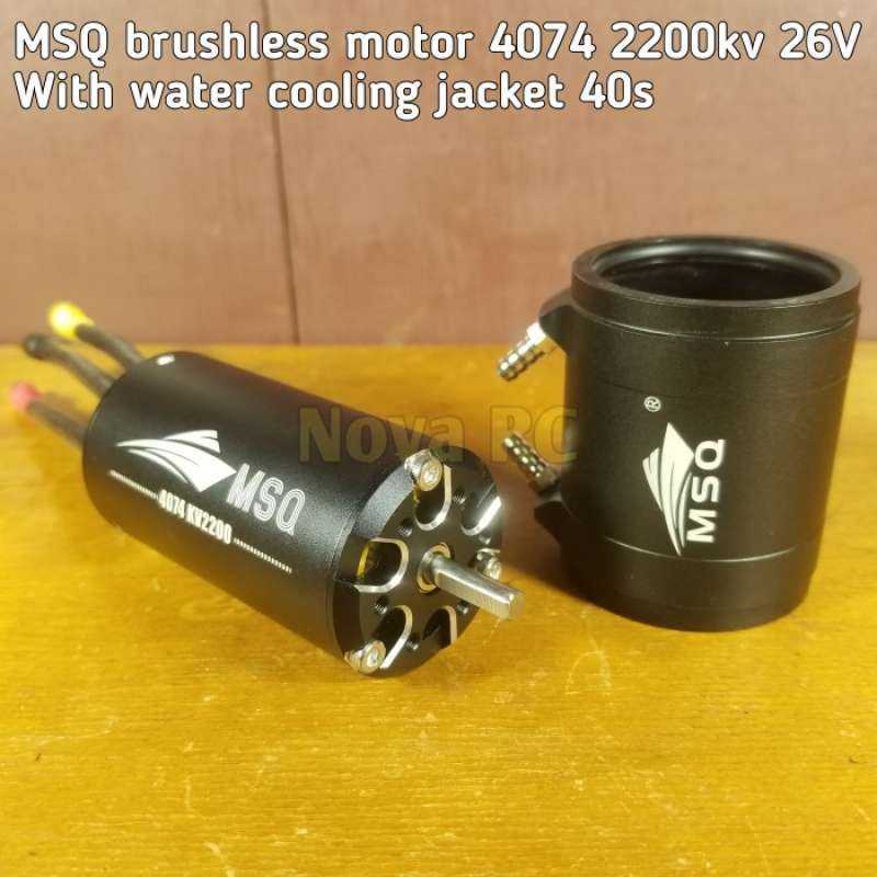 Promo Msq Brushless Motor 2200kv 27v 60.000rpm With 40s Water Cooling ...