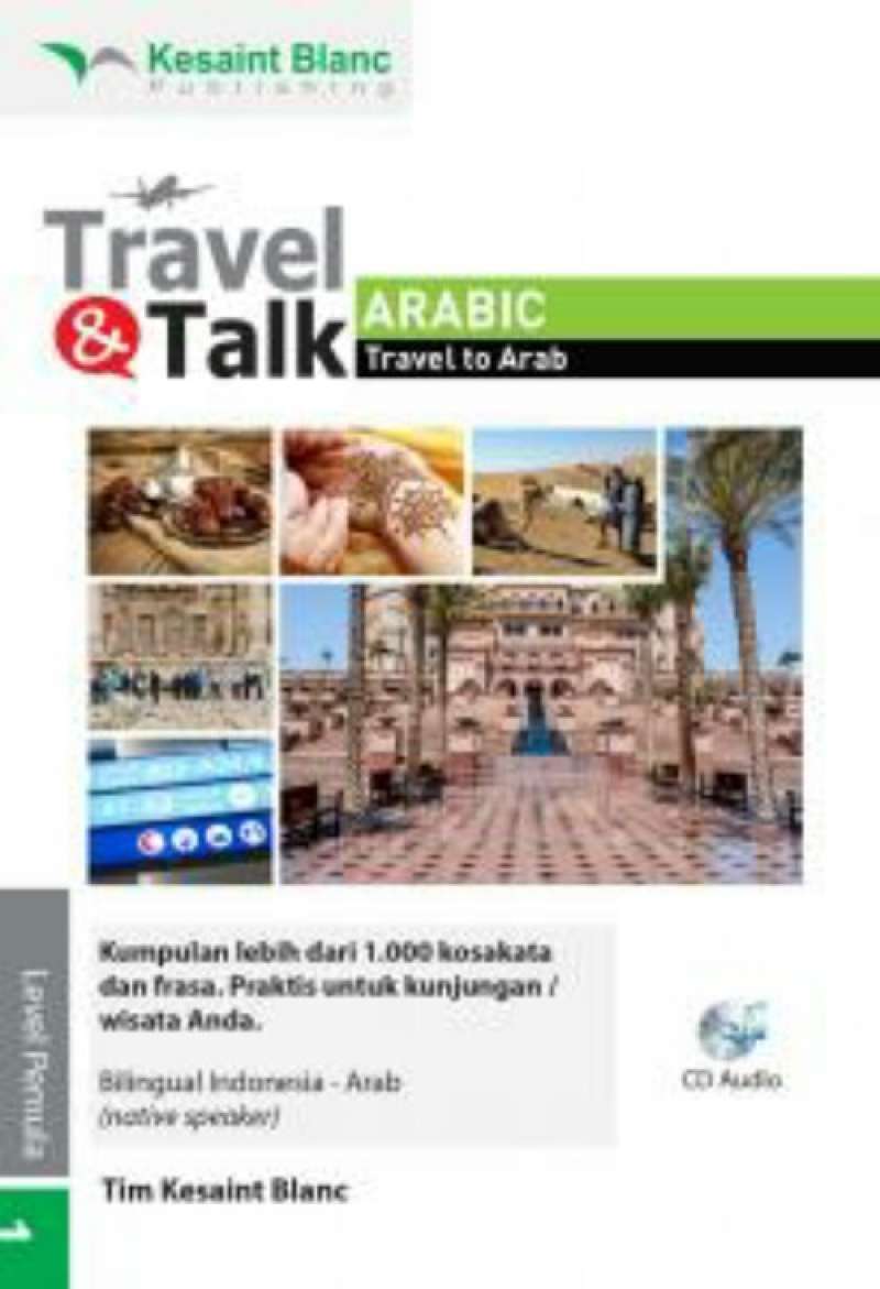 Promo Bahasa Arab Travel & Talk Arabic + Cd Audio Diskon 23% Di Seller ...