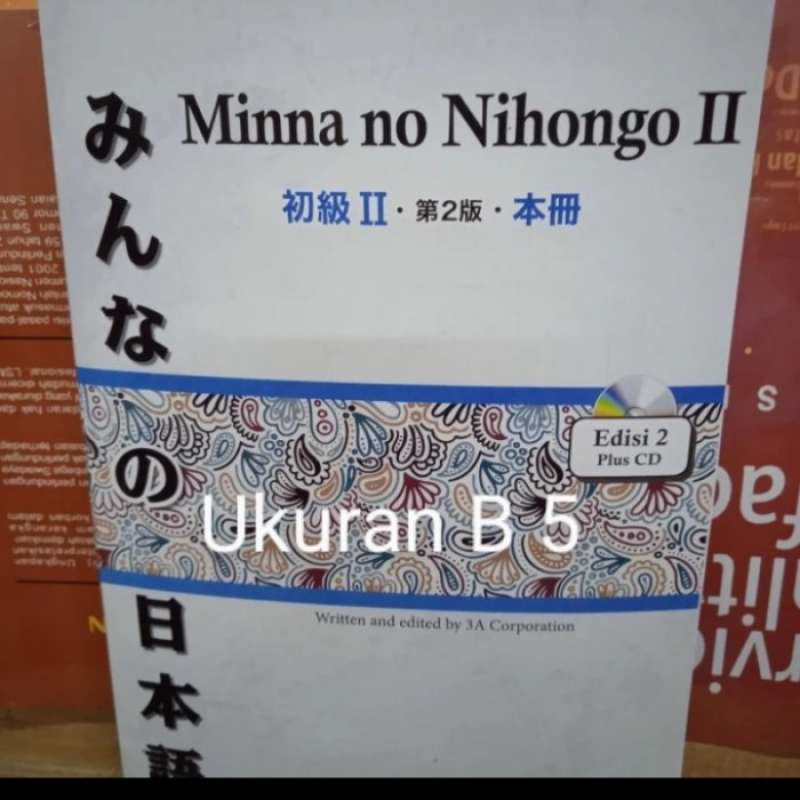 Promo Buku Minna No Nihongo 2 Edisi 2 Teks Full Bahasa Jepang Diskon 23% Di Seller Anjangsana ...