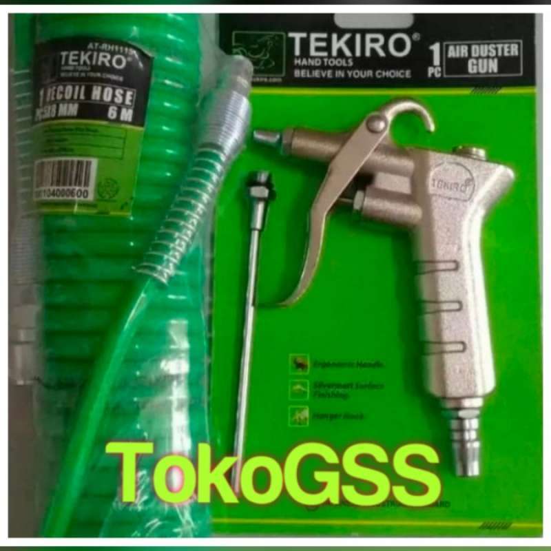 Promo Hose Compressor 6m & Duster Air Gun Set Diskon 23% Di Seller ...