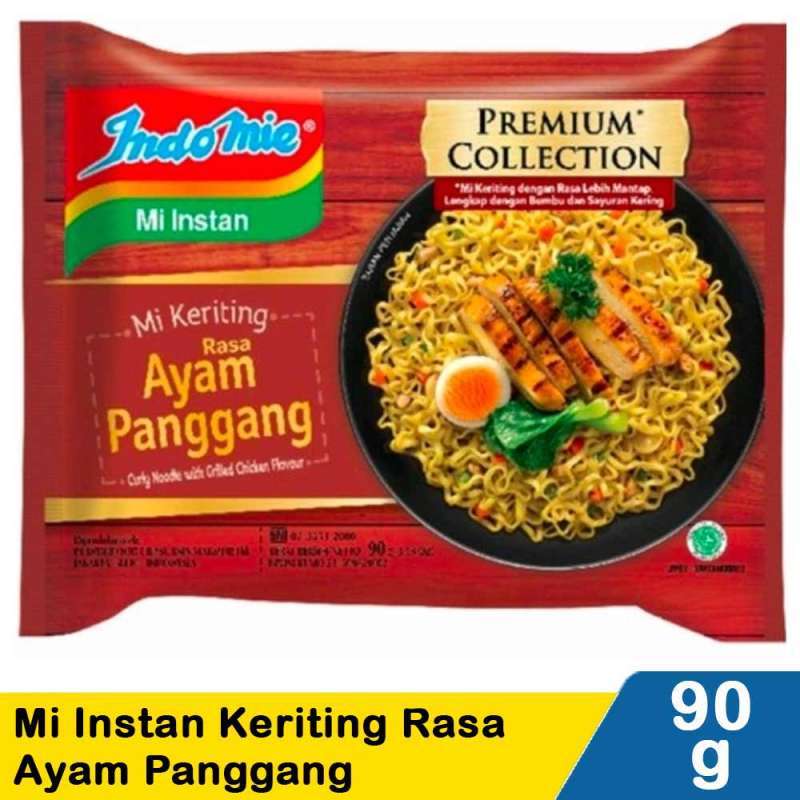 Jual Mie Instan Indomie Goreng Keriting Ayam Panggang 90g Di Seller Supermart Solution ...