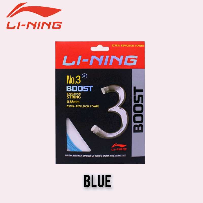 Jual Li-ning No.3 Boost Badminton String | Senar Raket Badminton ...