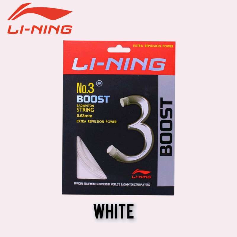 Jual Li-ning No.3 Boost Badminton String | Senar Raket Badminton ...